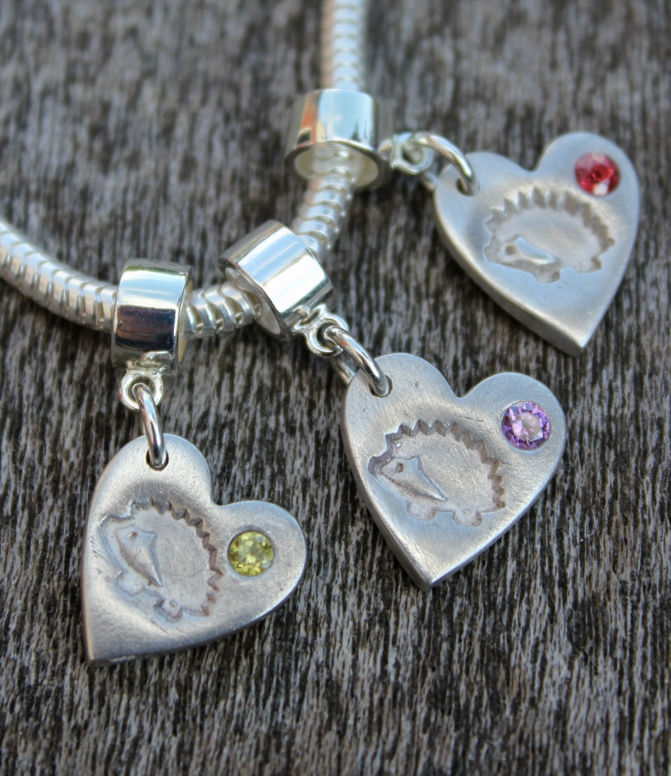 Gemstone Hedgehog Charms Pandora Animal Charm Gemstone - Etsy UK