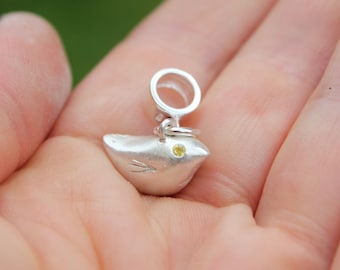 Pandora Robin Charm - Etsy UK
