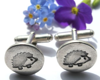 Hedgehog Cufflinks | Etsy