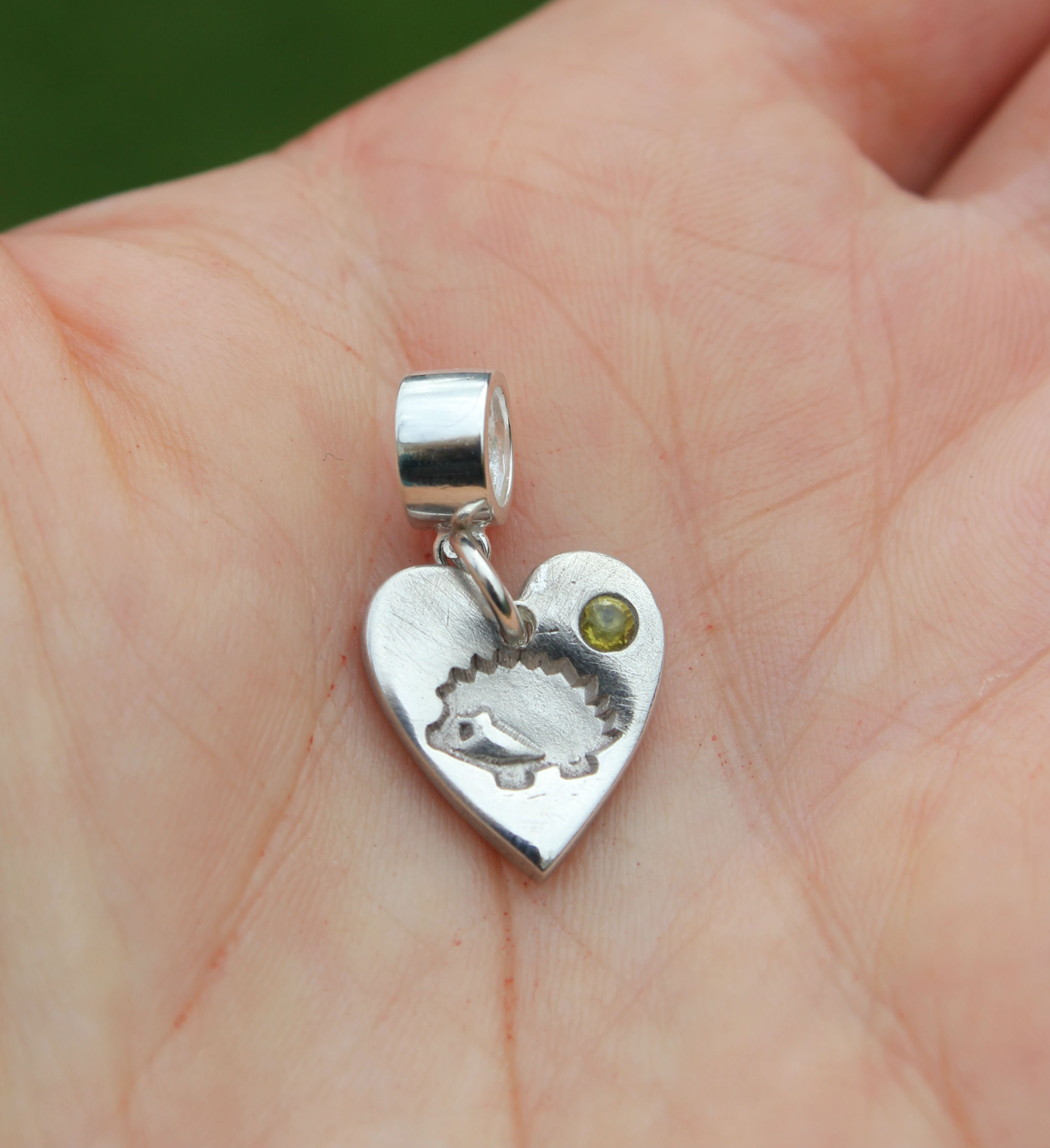 Gemstone hedgehog charms Pandora animal charm gemstone | Etsy