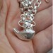 Silver Wren Charm for Pandora Bracelet, Tiny Silver Bird, Wren Bracelet ...