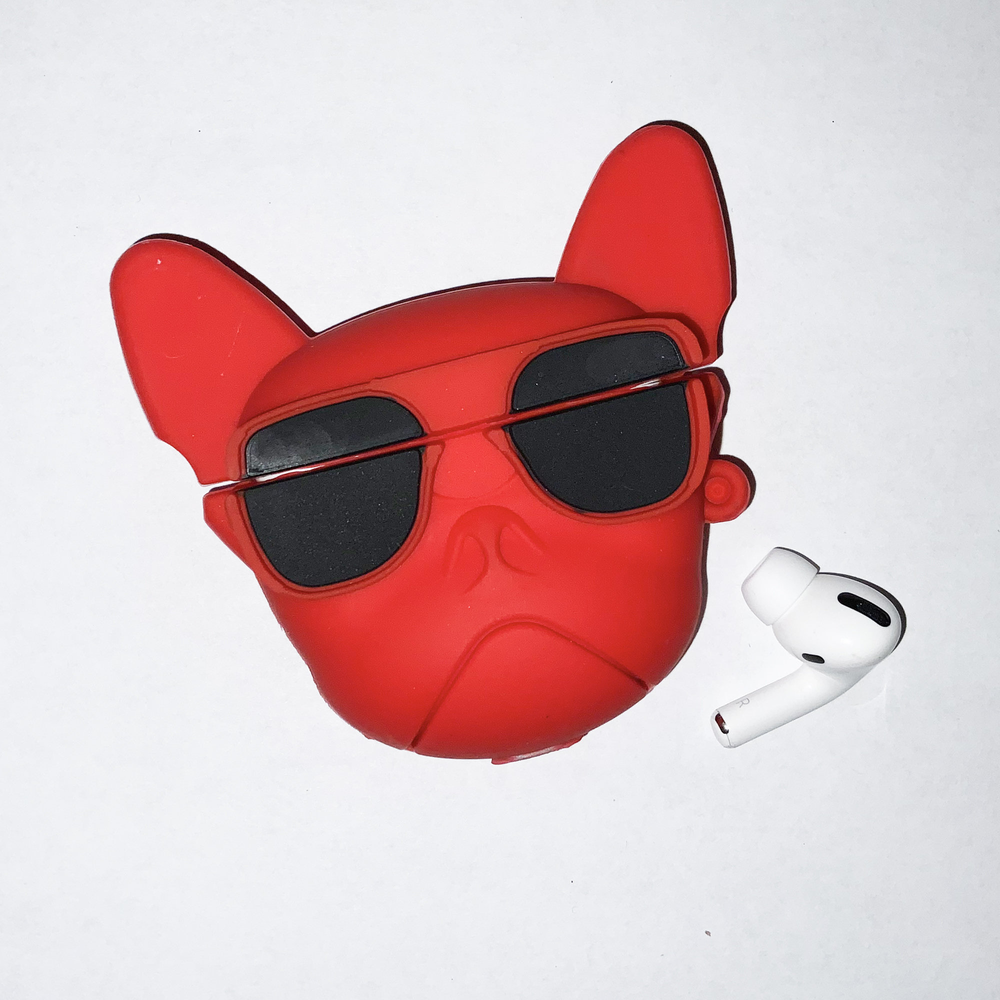 Red French Bulldog Airpod Case Apple Airpods Pro Case Air - Etsy UK