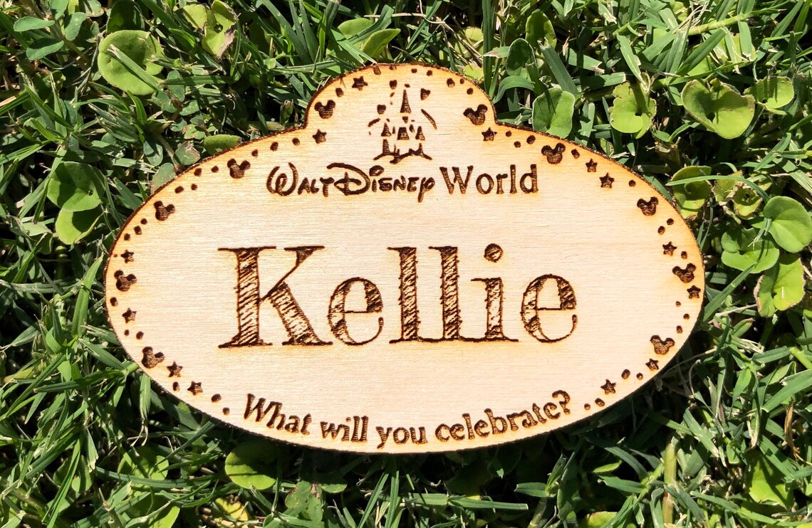 Disney cast member name tag Custom | Etsy