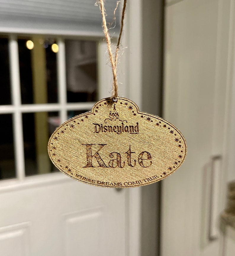 Disney Cast Member Name Tag Custom - Etsy