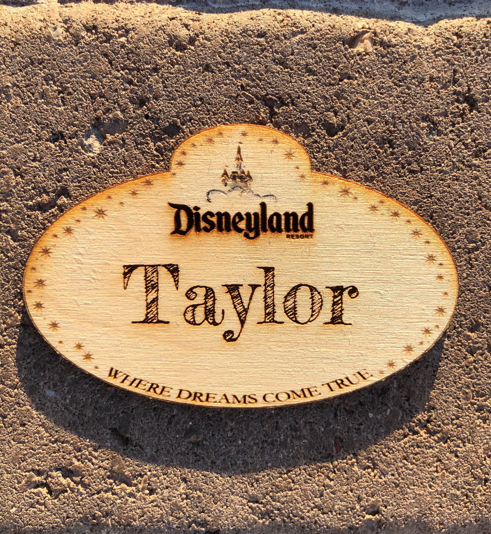 Disney cast member name tag Custom | Etsy