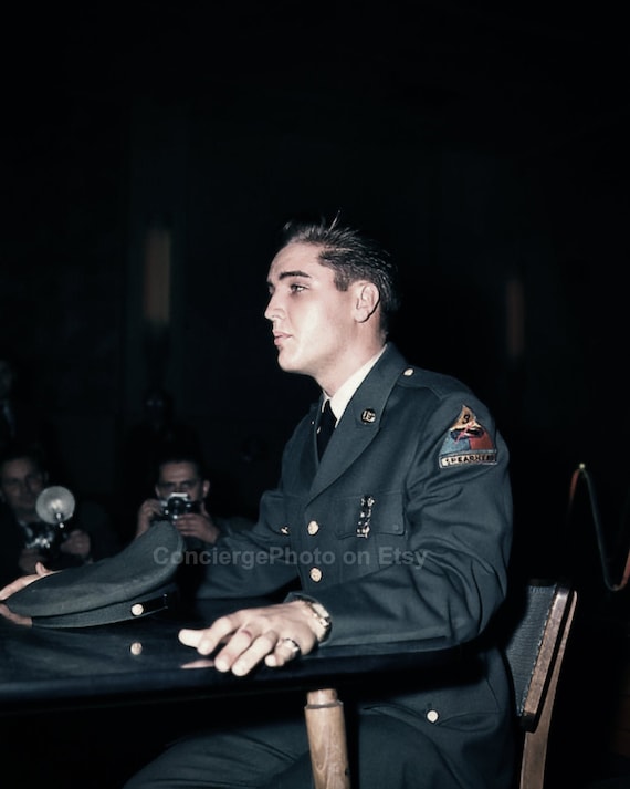 Elvis Presley Army Uniform