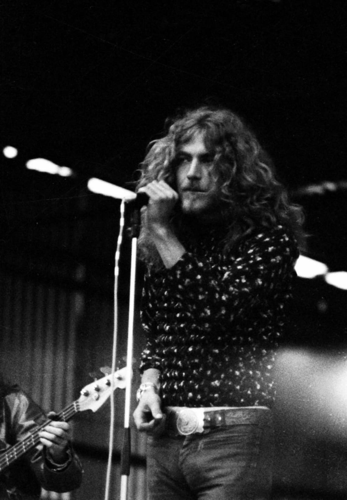 Robert Plant Led Zeppelin 1970 Bath Festival Live Concert Photo Print ...