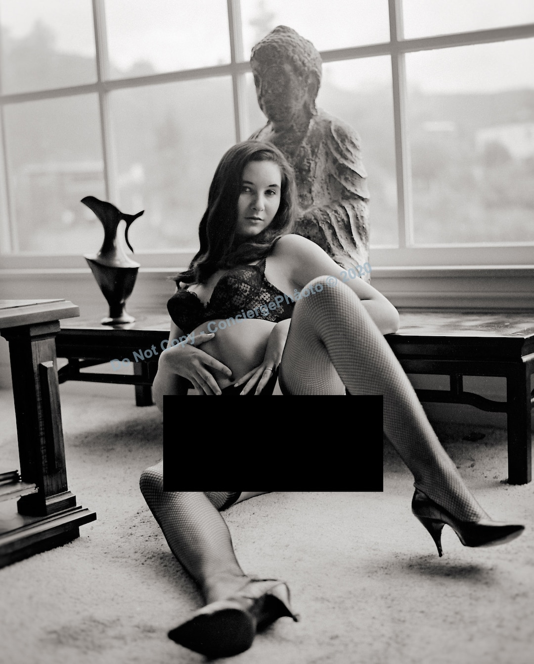 Vintage Mature 1960s Risque Photo 8x10 Custom Edit Photograph Etsy