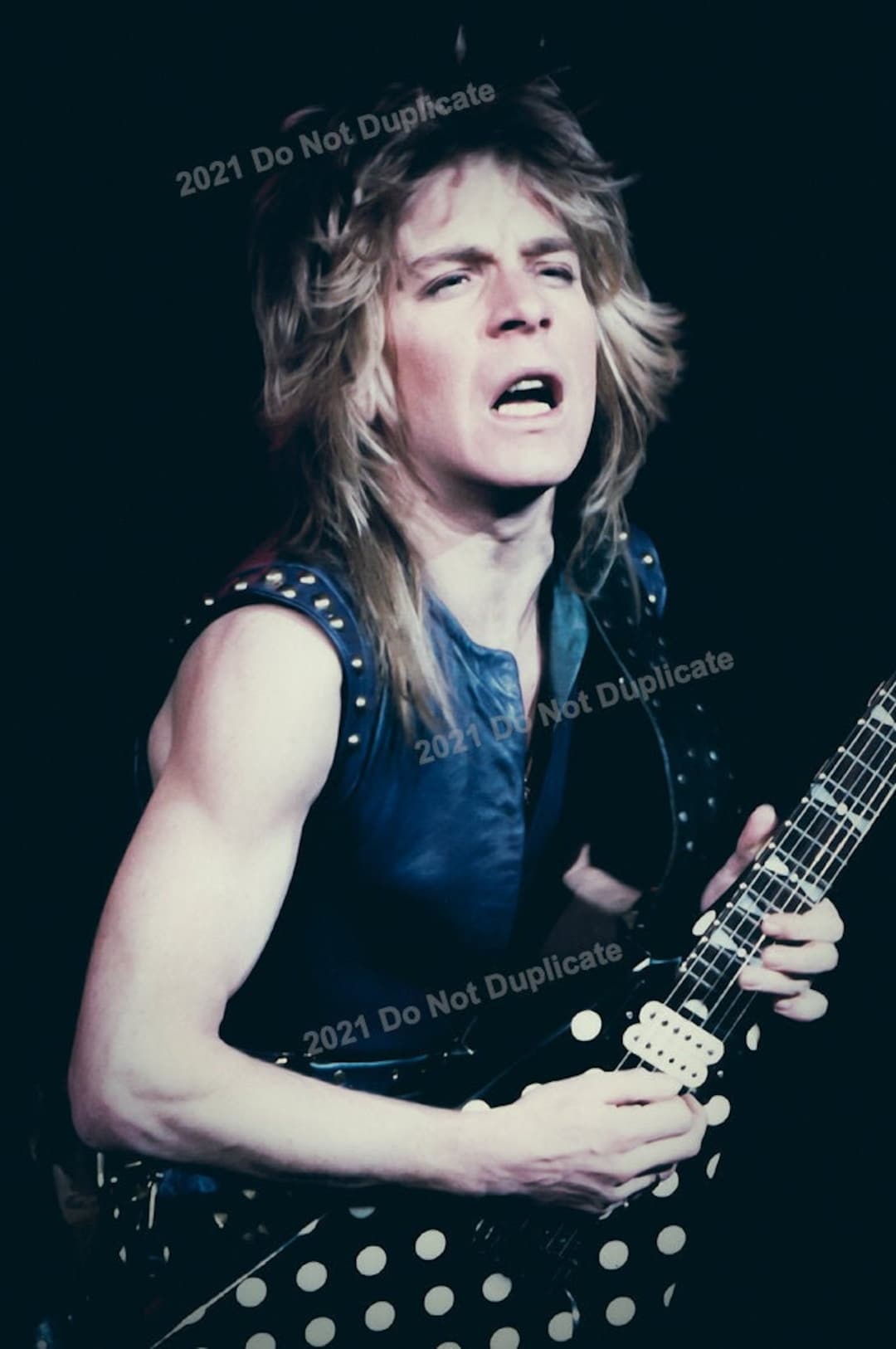 Randy Rhoads Aka Randall William Rhoads 8x12 Live Concert - Etsy