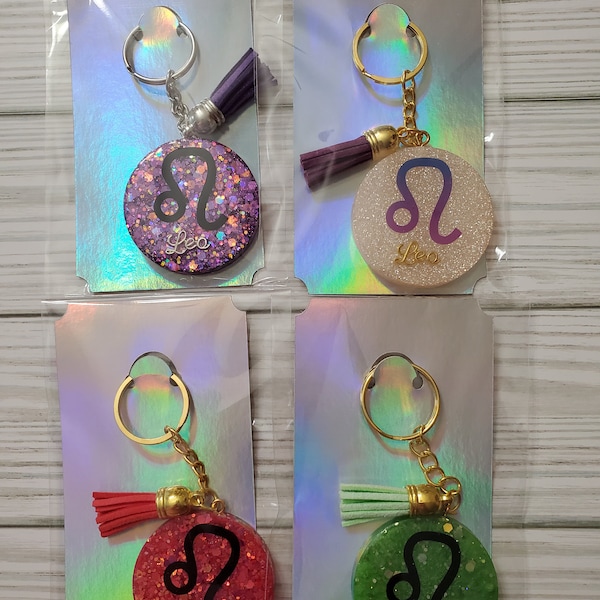 Leo Keychain - Etsy
