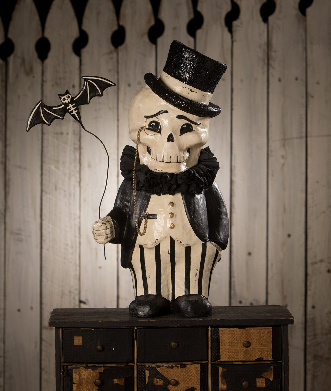 Large Dapper Desmond Skelly Bethany Lowe Designs Halloween - Etsy