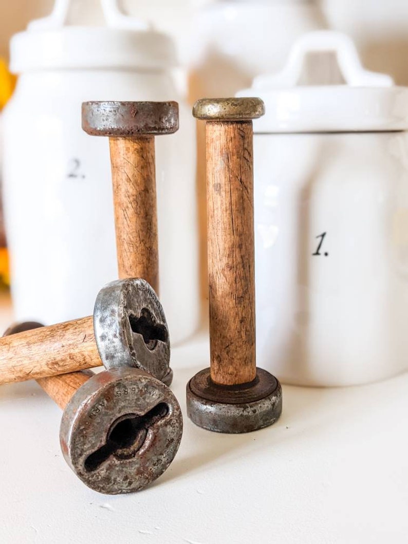 Vintage Wooden Spool Antique Spool Large Wooden Spool - Etsy