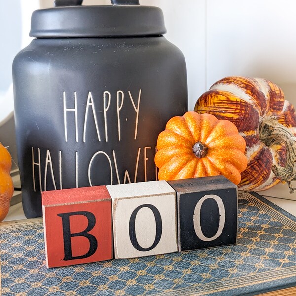 Halloween Blocks - Etsy