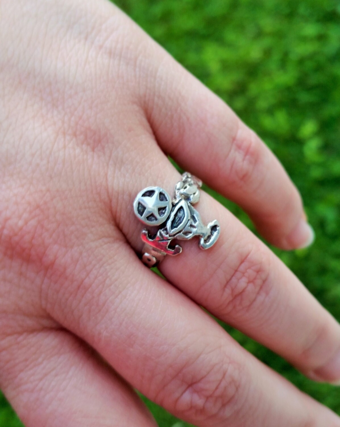 Tarot Ring in Argentium Sterling Silver FREE SHIPPING - Etsy