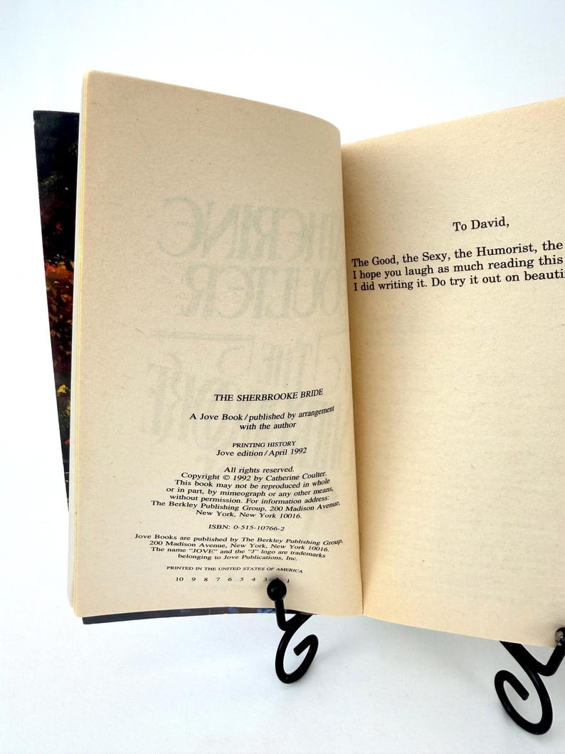 The Sherbrooke Bride by Catherine Coulter 1st Printing 1992 Paperback W ...