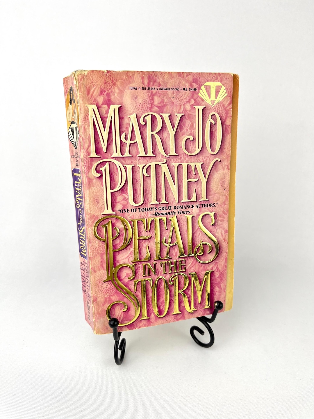 Petals in the Storm by Mary Jo Putney 1st Topaz Printing 1993 W ...