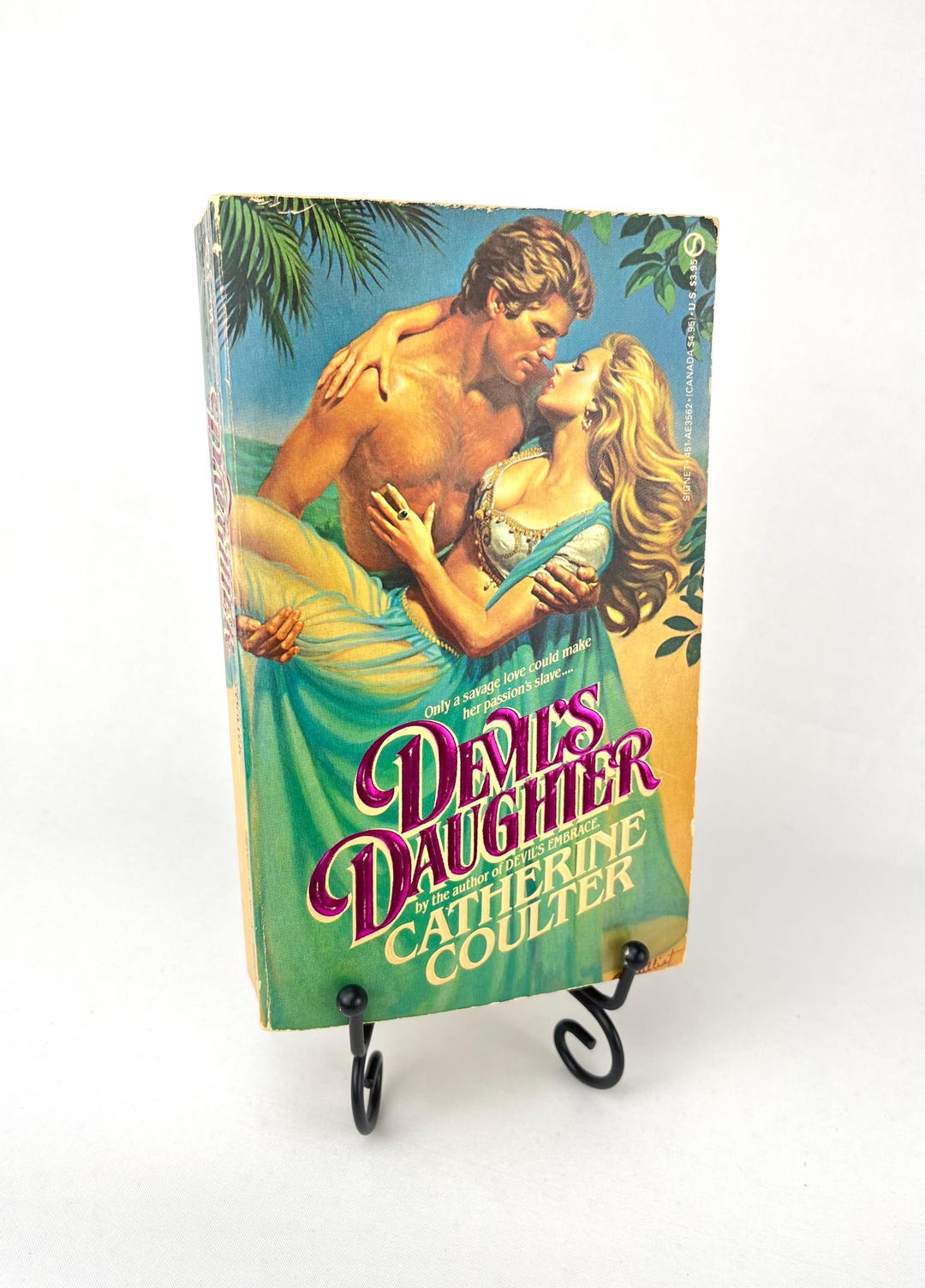 Devil's Daughter by Catherine Coulter 1st Printing 1985 Paperback W/clinch Cover - Etsy