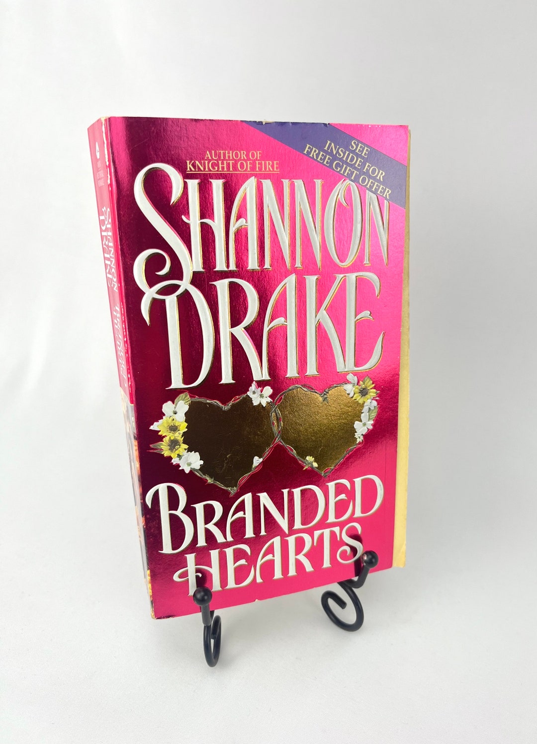Branded Hearts by Shannon Drake 3rd Printing Paperback Book 1995 W ...