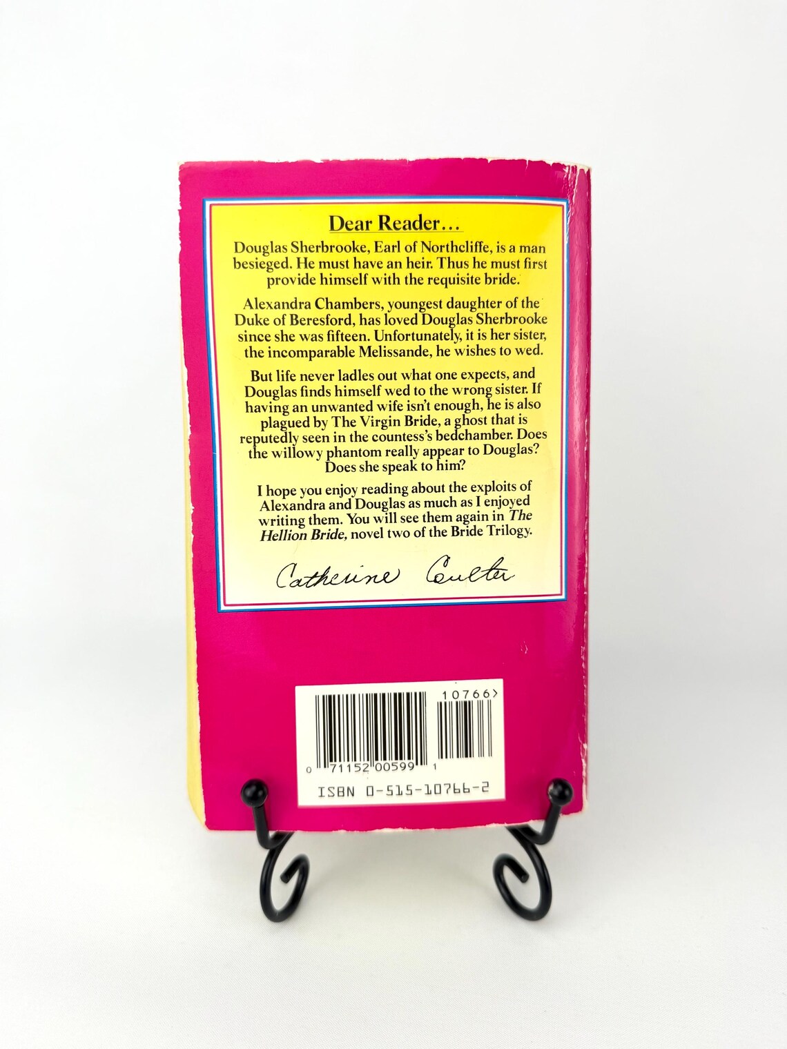 The Sherbrooke Bride by Catherine Coulter 1st Printing 1992 Paperback W ...
