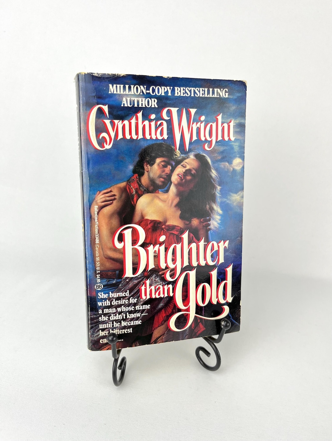Brighter Than Gold by Cynthia Wright 1st Printing Paperback W/clinch ...
