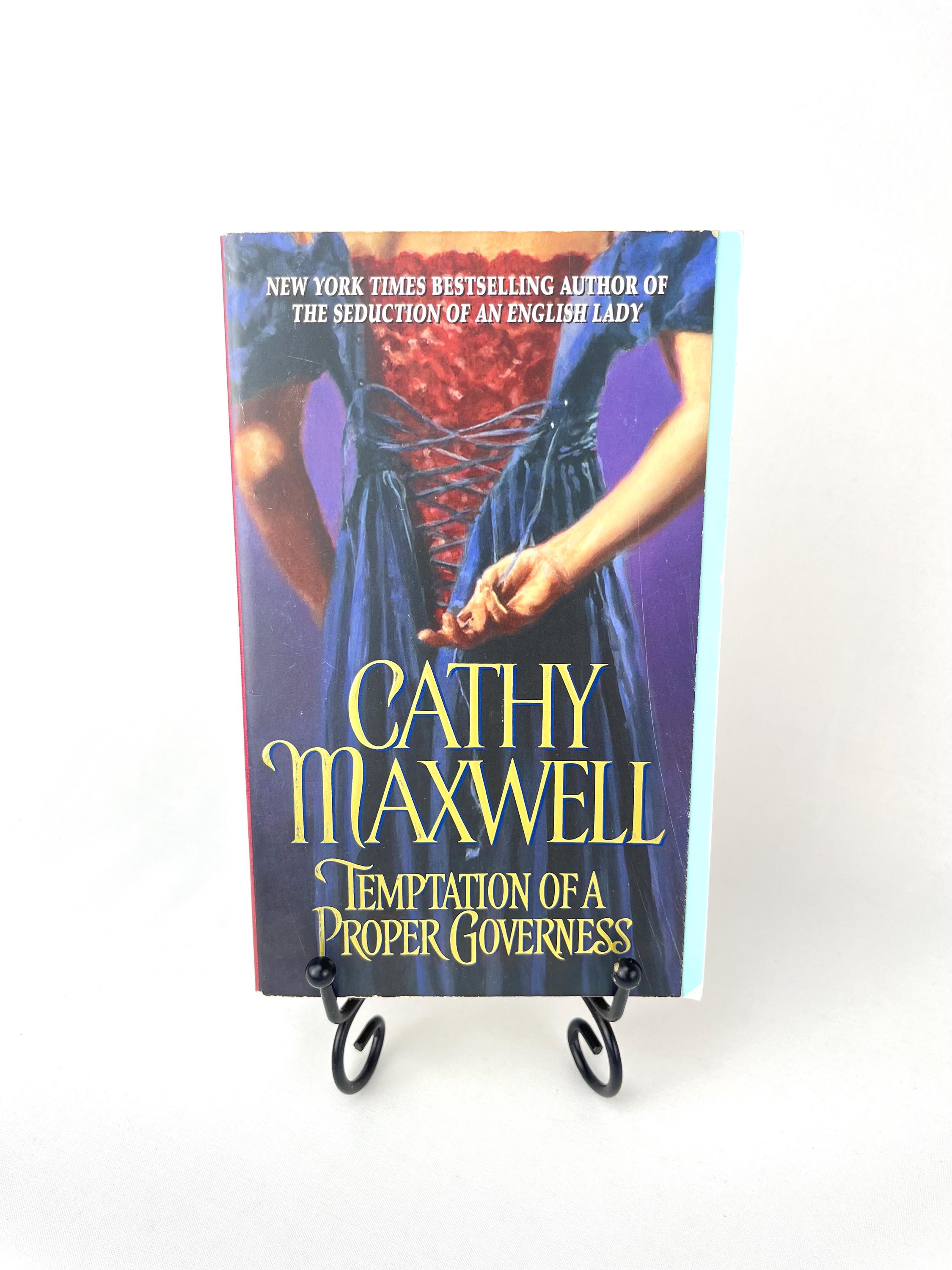 Temptation of a Proper Governess by Cathy Maxwell 1st Printing 2004 ...