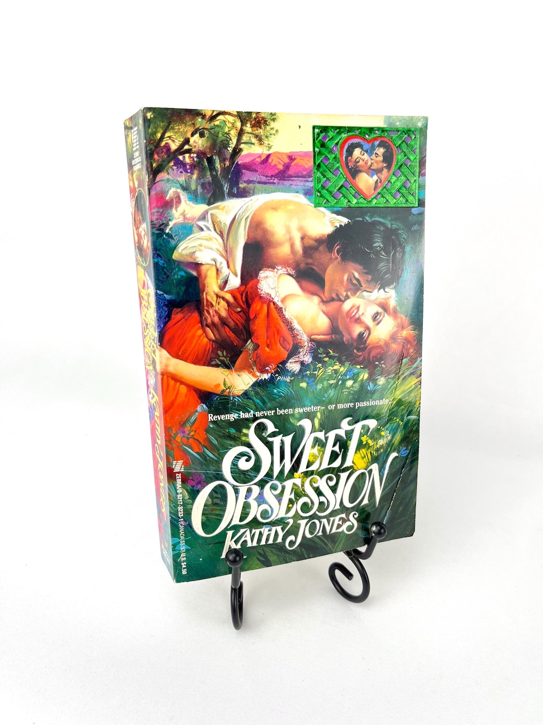Sweet Obsession by Kathy Jones 1990 Zebra Romance Paperback W/clinch ...