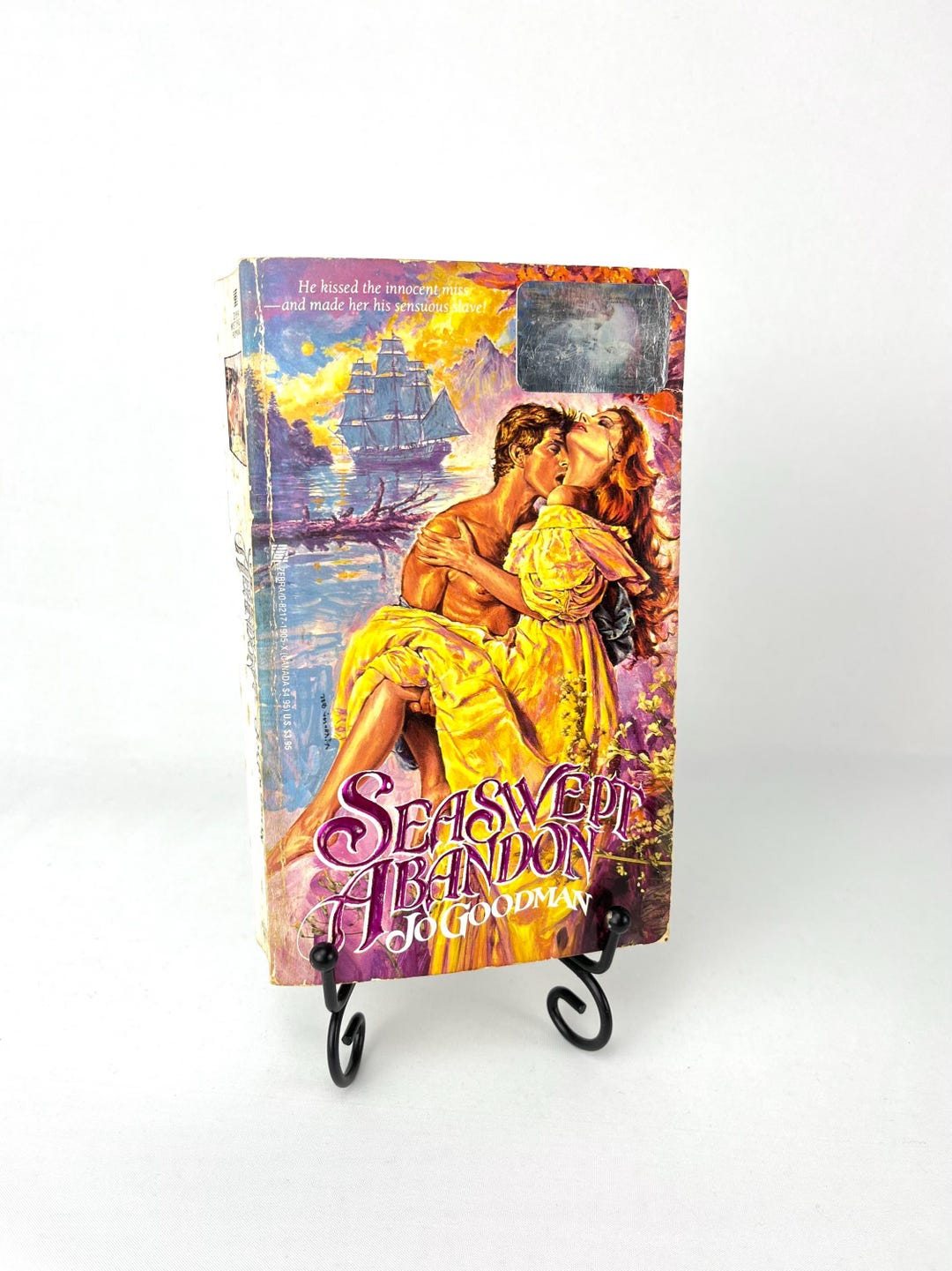 Seaswept Abandon by Jo Goodman 1986 Zebra Romance Paperback W/clinch ...