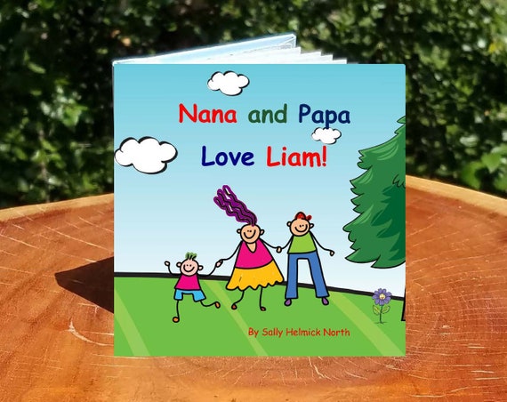 Personalized Book From Aunt or Uncle Grandma or Grandpa for - Etsy