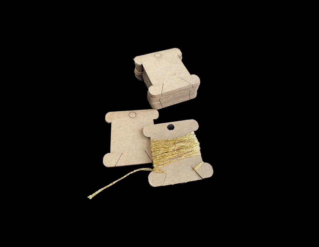 Chipboard Floss Cards Cardboard Floss Cards Floss Bobbins Yarn Cards ...