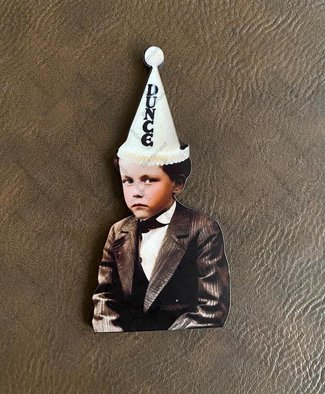 Dunce Boy Character Art Supplies for Jewelry, Altered Assemblages, Junk ...
