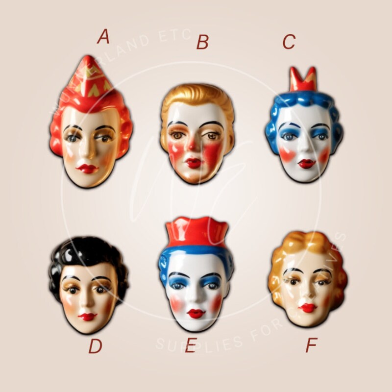 Wood Doll Pins - Etsy