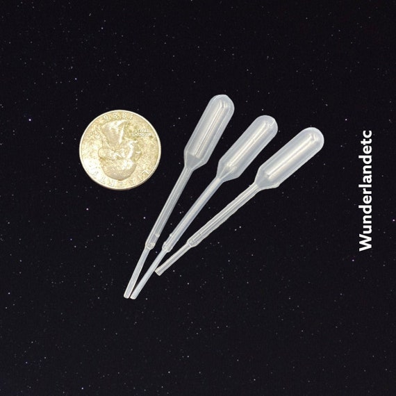 Mini Pipettes Disposable Plastic Dropper Pipettes Uv Resin | Etsy
