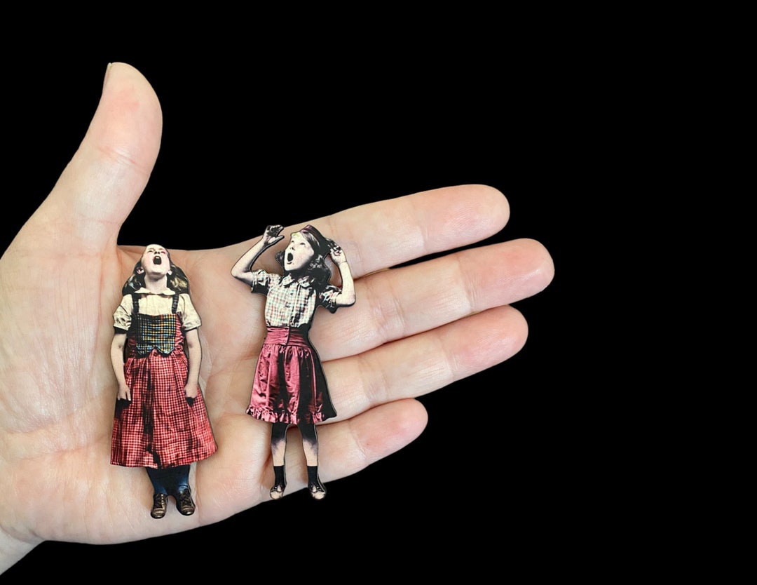 Miniature Character Cutouts for Altered Art/mixed Media, Doll Woodcuts ...