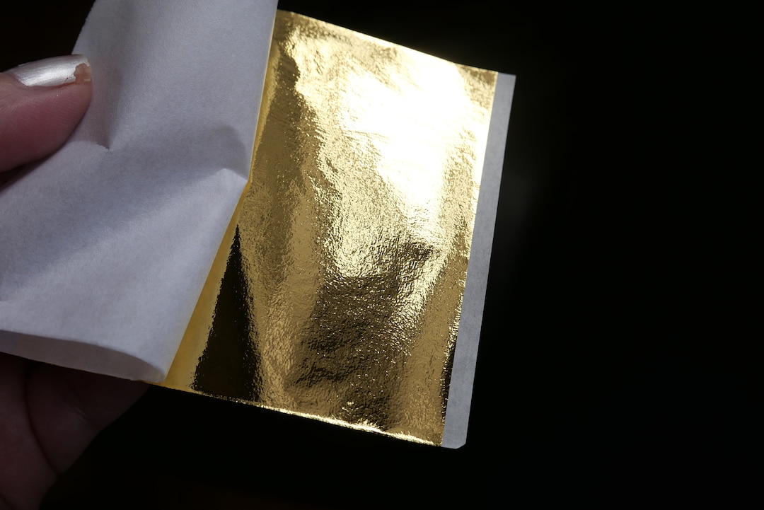 Gold Foil Sheets, Gold Foil for Resin Art, Collage, Mixed Media ...