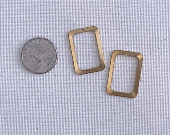 Open Back Bezel Rectangle - Etsy