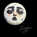 Bizarre Pouty Moon Head - Face Wood Cutouts for Ornaments, Jewelry ...