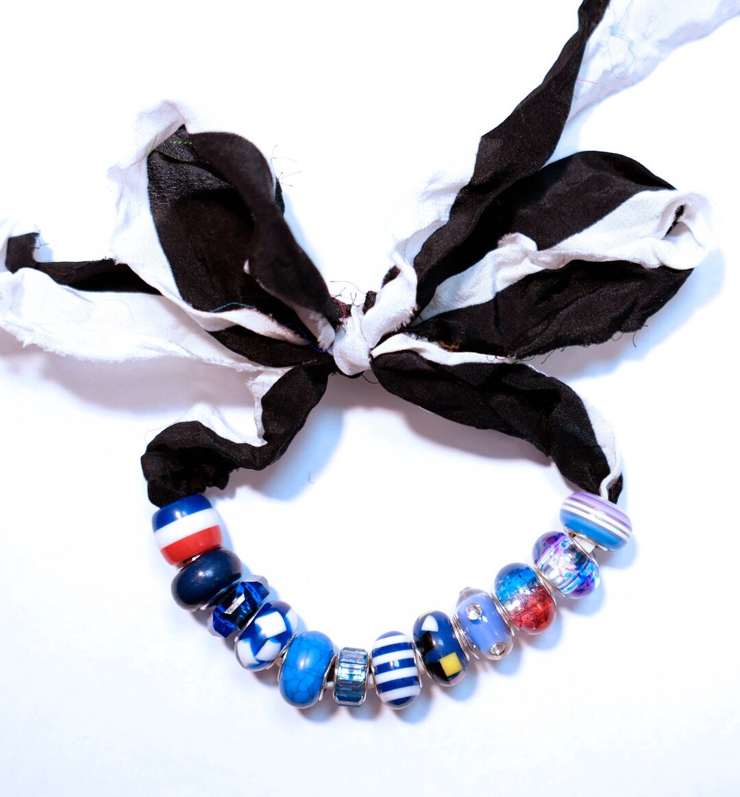 20/50pc Big Hole Bead Mix, Shades of Blue / Dark Blue, Beadable Pen ...