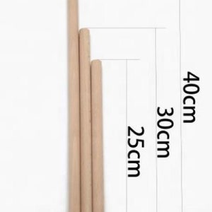 Wooden Dowel Rods, Wooden Rods for Macrame, Macrame Sticks, Macrame ...