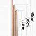 Wooden Dowel Rods, Wooden Rods for Macrame, Macrame Sticks, Macrame ...