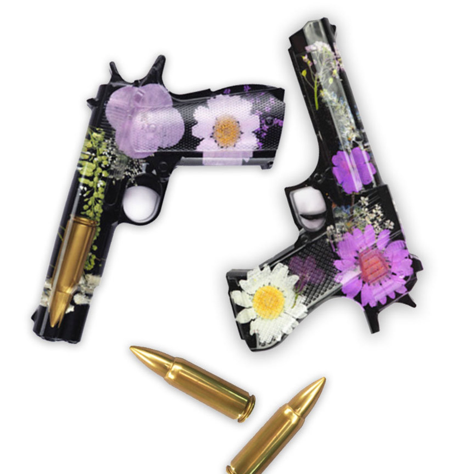 Gun Mold Pistol and Bullets Mold Flexible Silicone Mold for - Etsy