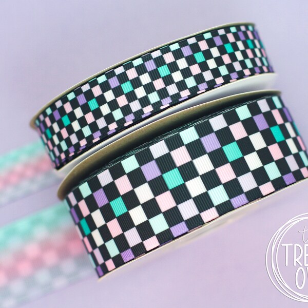 Checkered Ribbon - Etsy