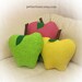 Apple Shaped Pillow, Apple Pillow,green Apple,red Apple, Toy Pillow, 3D ...