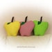 Apple Shaped Pillow, Apple Pillow,green Apple,red Apple, Toy Pillow, 3D ...