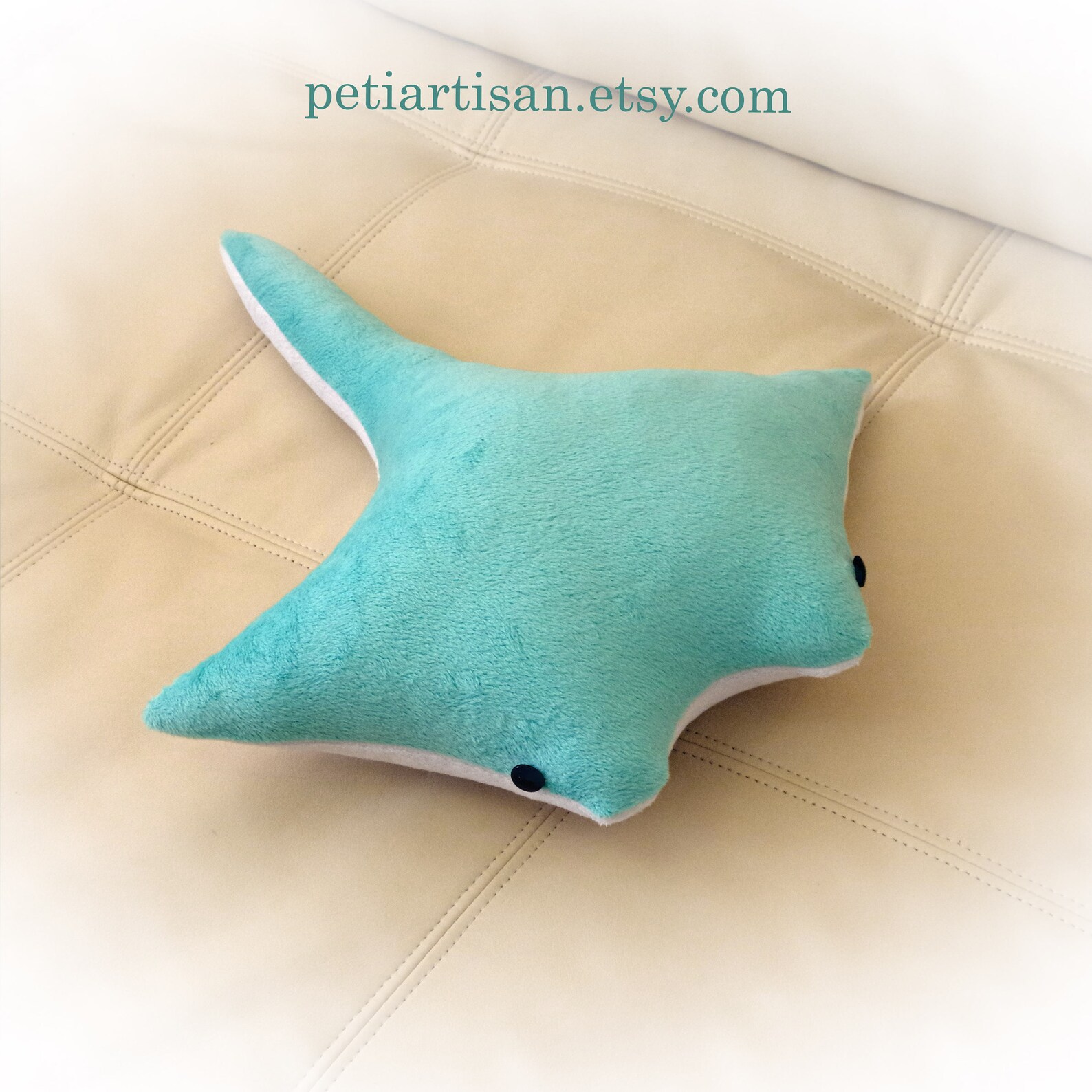 Manta Ray Pillow, Stingray Pillow, Toy Pillow, 3D Pillow, Stuffed ...