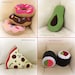 Apple Shaped Pillow, Apple Pillow,green Apple,red Apple, Toy Pillow, 3D ...