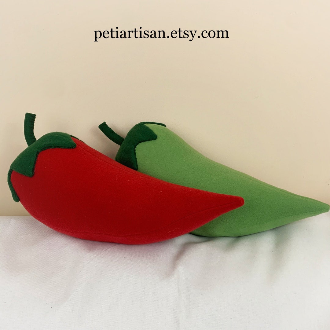Pepper Pillow, Chili Pepper, Eggplant Pillow, Aubergine Pillow, Tomato ...