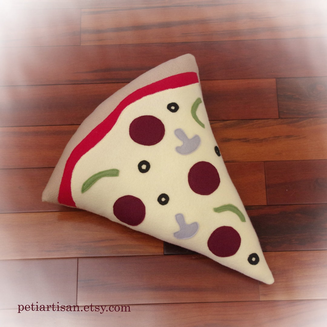 Pizza Pillow, Pizza Slice Pillow, Food Pillow, Toy Pillow, 3D Pillow - Etsy