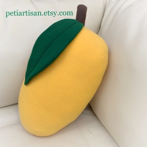 Mango Pillow, Food Pillow, Toy Pillow, 3D Pillow - Etsy