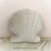 Scallop Shell Shaped Pillow Seashell Pillow Shell Pillow - Etsy