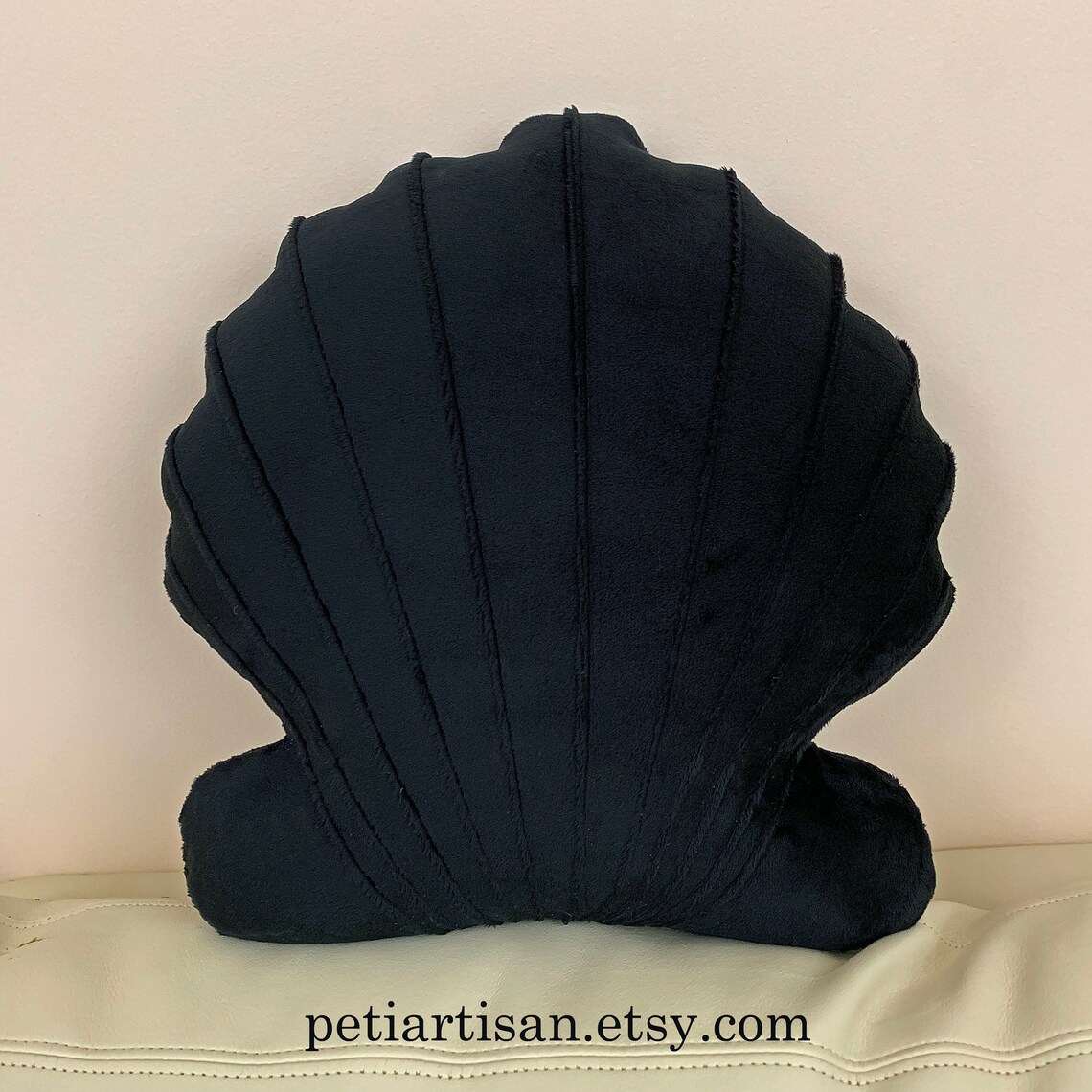 Scallop Shell Pillow Seashell Pillow Shell Pillow Nautical | Etsy